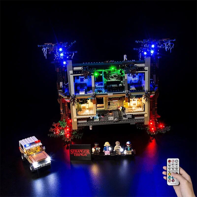 Комплект светодиодов для LEGO 75810 "Перевёрнутый мир", RC Version
