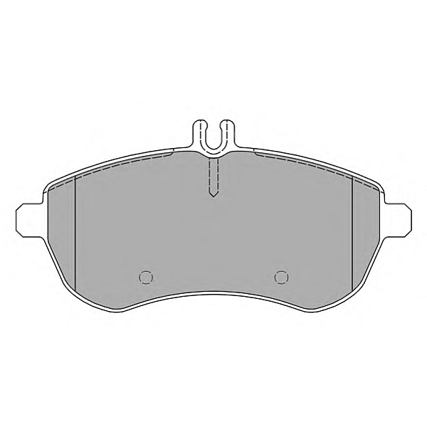 FREMAX FBP-1571 (0054200820 / 0054200920 / 0054201520) колодки дисковые передние\ mb w204 1.8-2.3 07