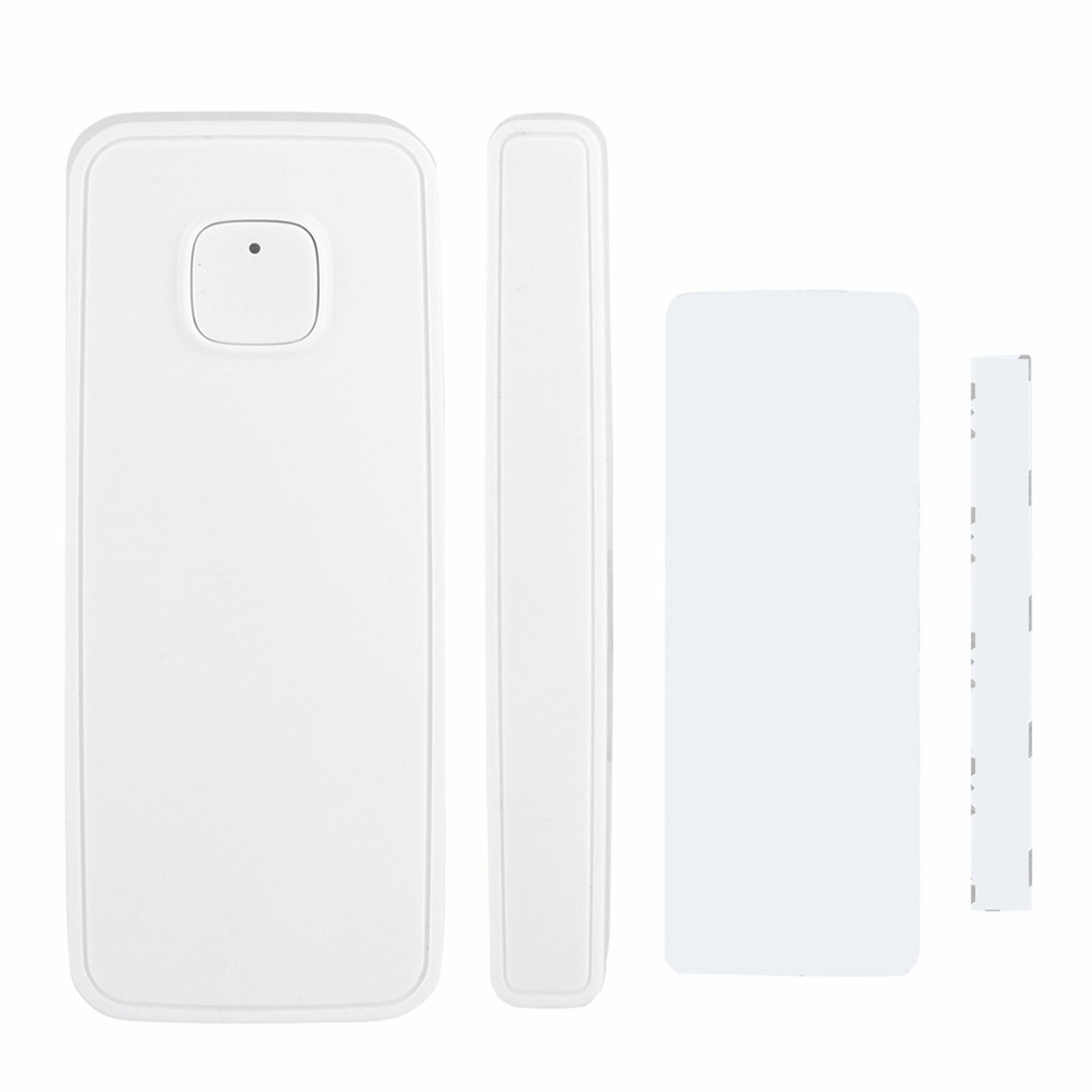 Умный датчик движения WiFi для двери и окна с удаленным контролем, работа без хаба, совместимость с Alexa/Google Home, автономность 5 лет, дальность 45м, подсветка тревоги, совместимость 2.4ГГц