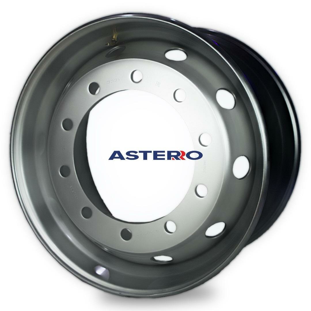 Диск автомобильный литой Kronprinz/Accuride 22.5x11.75 10x335 et135 dia281 Серебристый