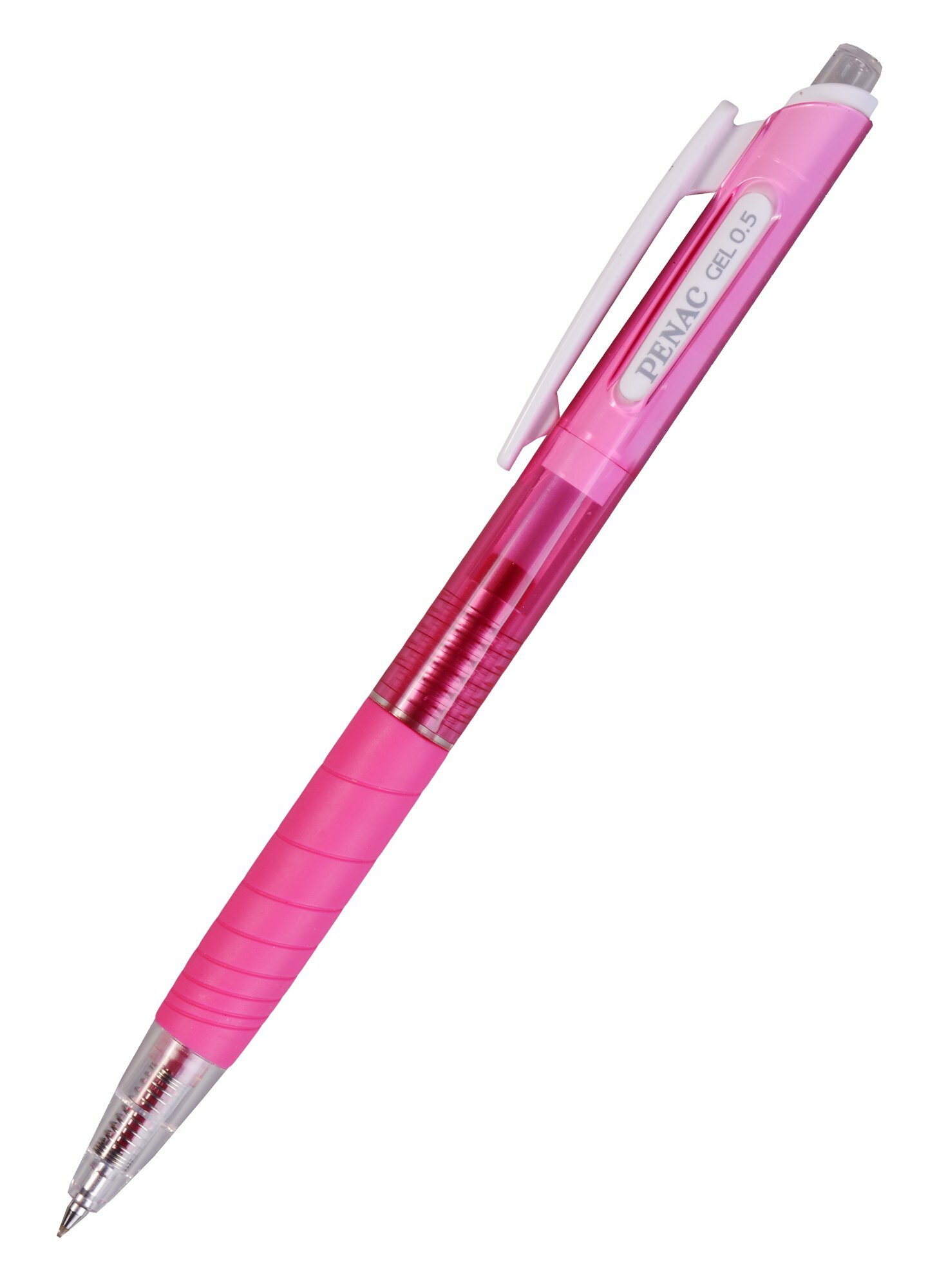Ручка гелевая Penac, Inketti, автоматическая розовая 0,5 мм