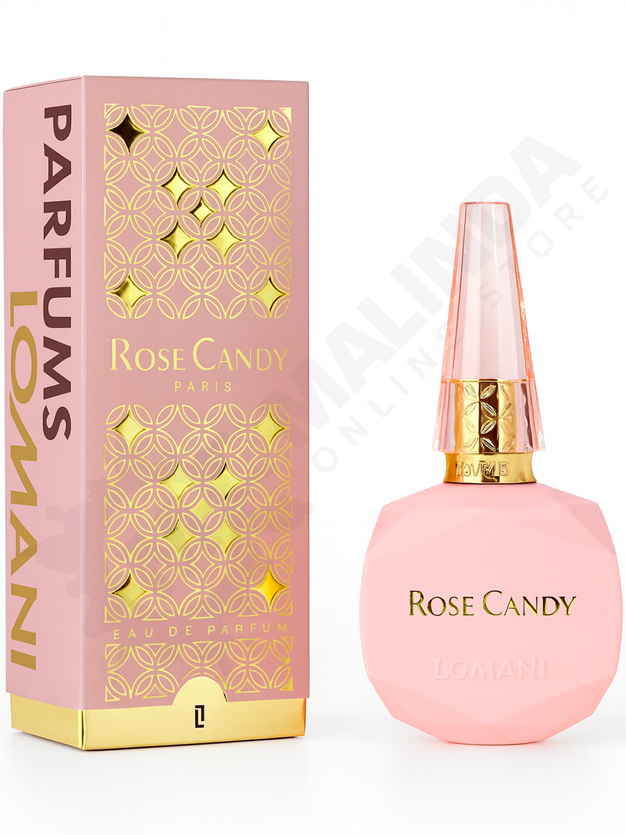 LOMANI Rose Candy парфюмерная вода женская объем флакона 100 мл