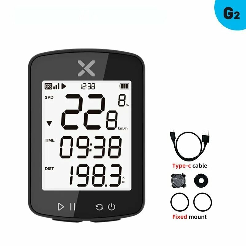 XOSS G2 + G2 Plus Велосипедный компьютер беспроводный водонепроницаемый IPX7 GPS 2 2 дюймовый ЖК