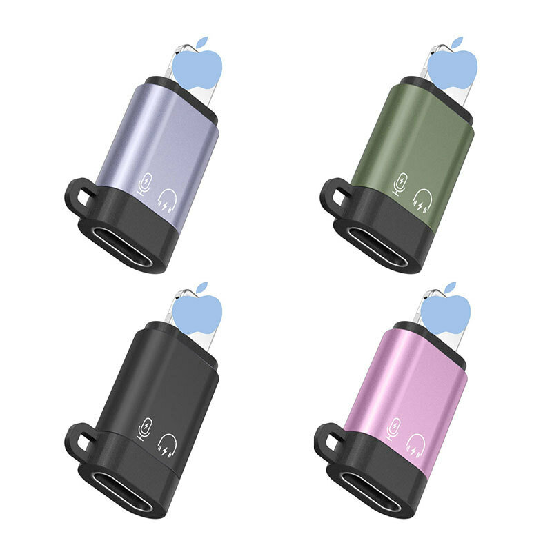 Адаптер OTG для Apple (1516) с разъемом Type-C, поддержка протокола быстрой зарядки PD30w и передачи данных. Apple с