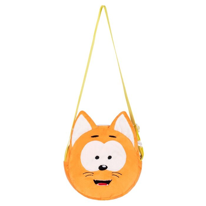 Мягкая игрушка Fancy Сумочка "Котенок Котэ", искусственный мех, застежка на молнии