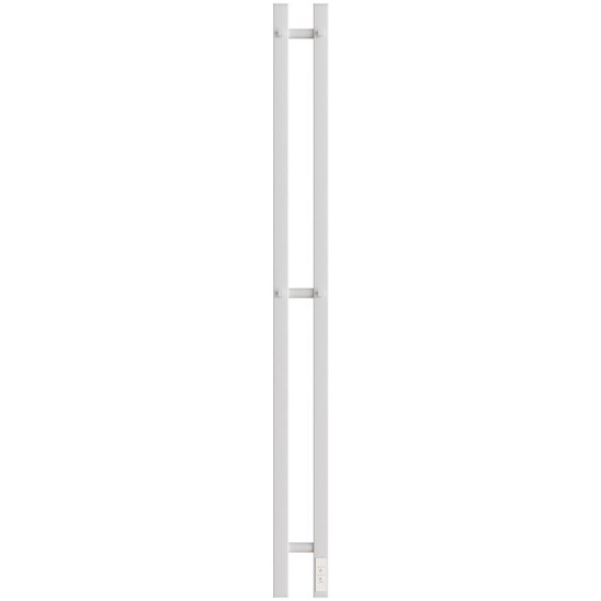 Полотенцесушитель электрический Apextermo Sirius SR10111WM 1100x80 с крючками, белый матовый