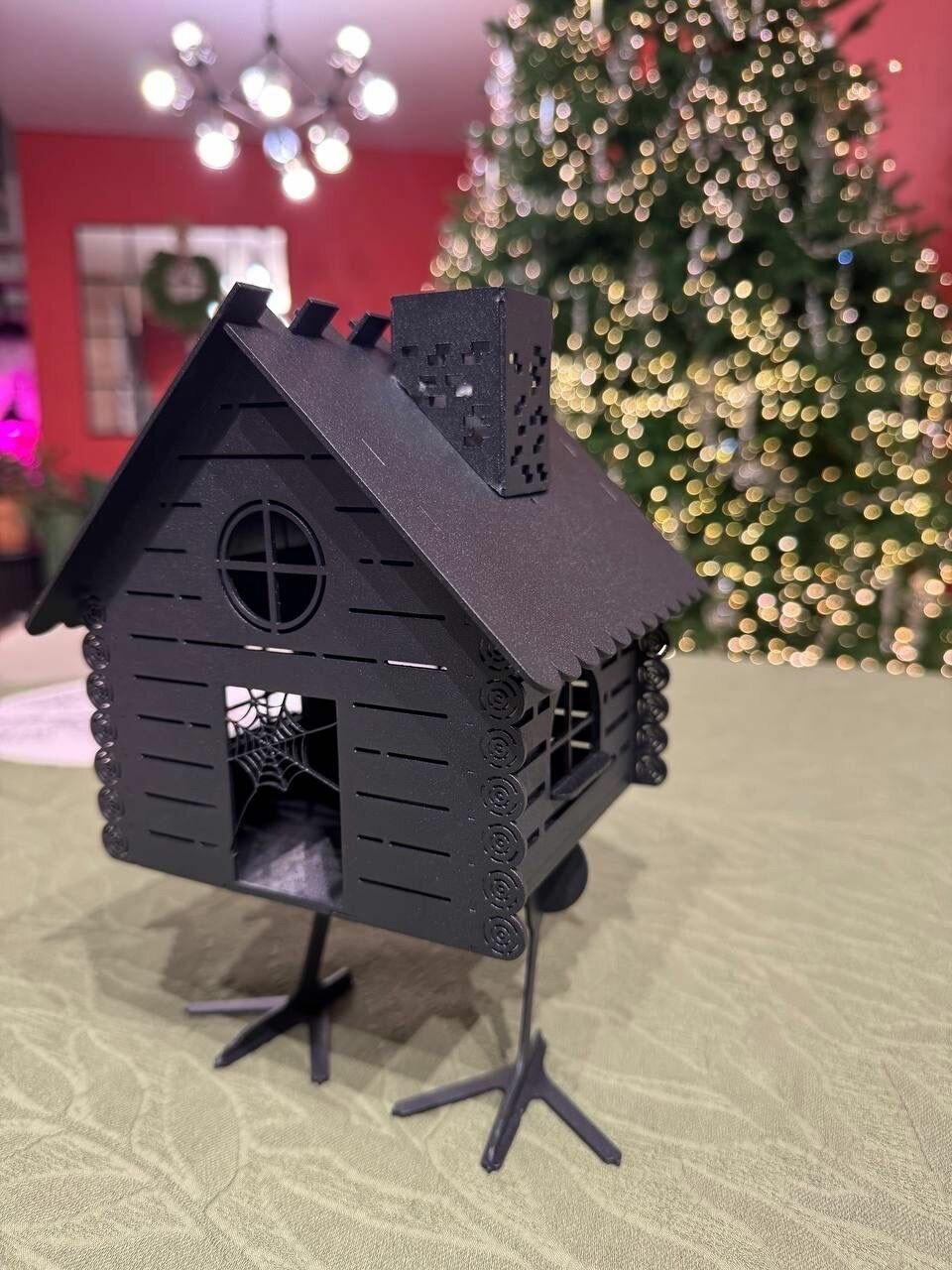 Домик декоративный Сказочная лесная избушка малая