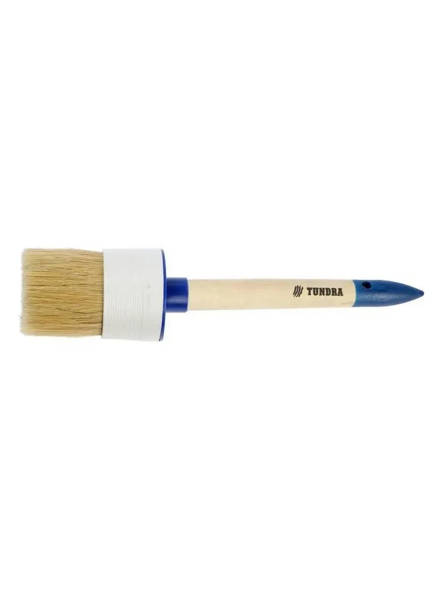 Кисть для окраски с натуральной щетиной — №18, 60 мм