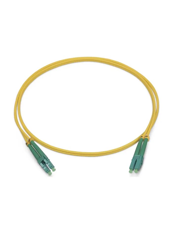 Кабель патч-корд волоконно-оптический Cabeus FOP(d)-9-LC-LC-0,5m duplex LC-LC 9/125 sm 0.5м LSZH