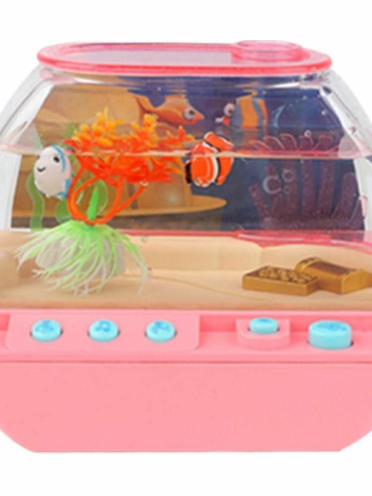 Детский аквариум-имитация, музыкальная игрушка.