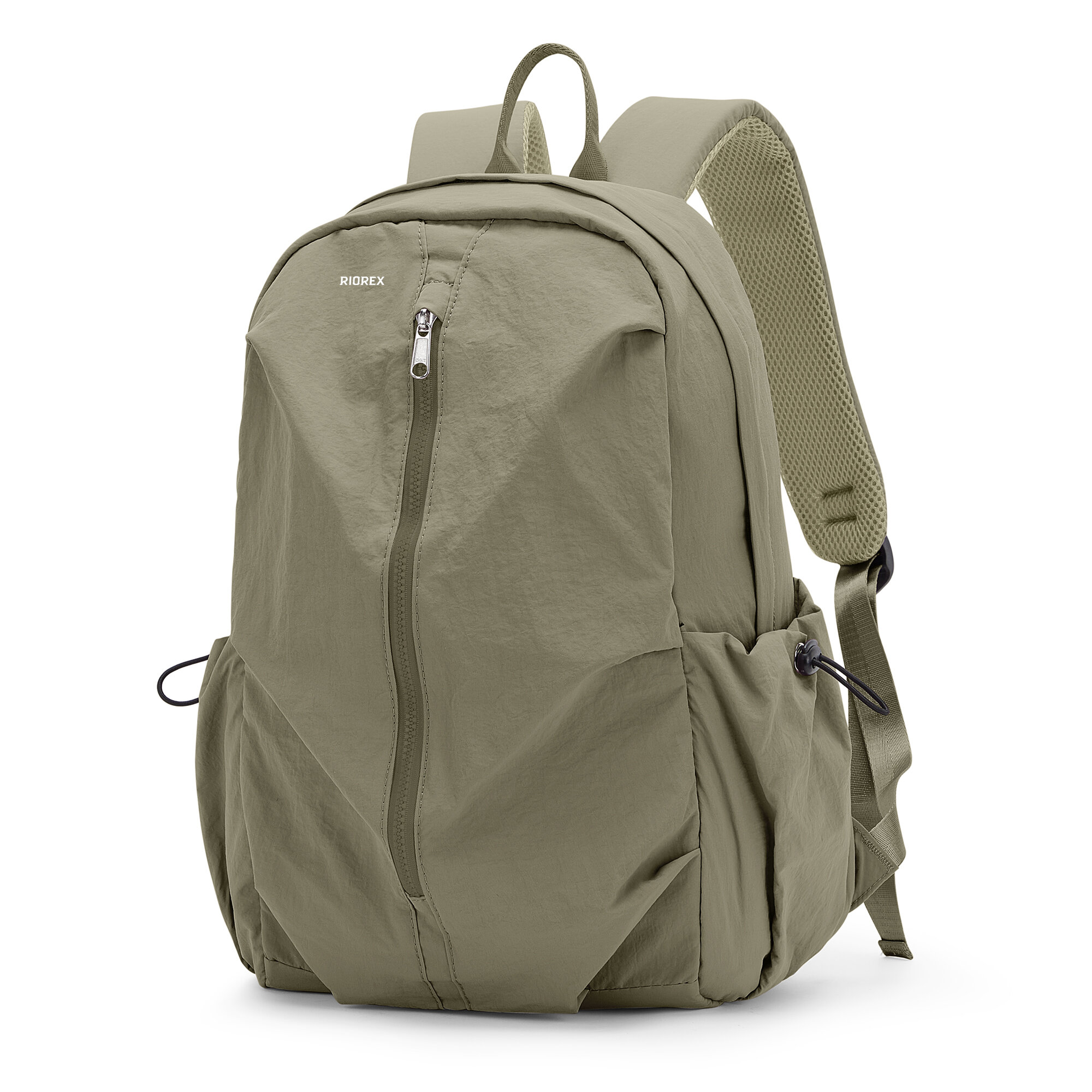 Рюкзак для ноутбука унисекс RIOREX Travel Bag, черный/экрю/пыльно-розовый/серый/зелёный/хаки