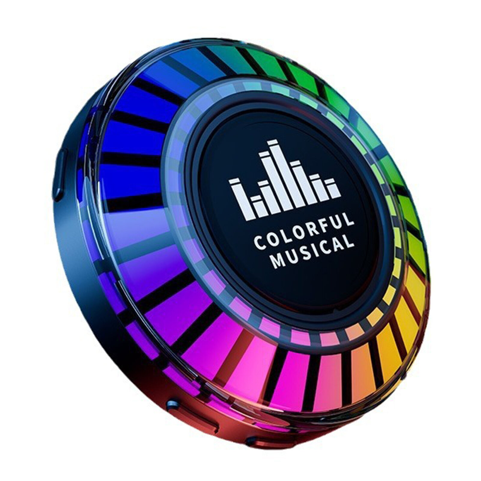 Портативный компактный Bluetooth-динамик с костной проводимостью и разноцветной светодиодной подсветкой, беспроводной Hi-Fi стереозвук для вечеринок, путешествий и отдыха на природе.