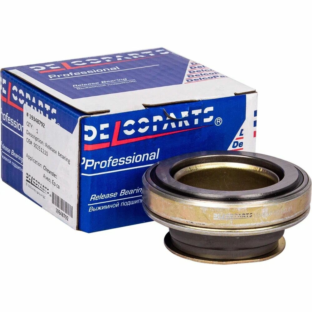 Выжимной подшипник DELCOPARTS 19348792 Chevrolet Aveo Hatchback T300 11-, Aveo Saloon T300 11-, Cobalt 14-