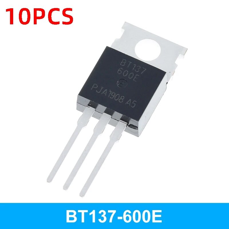 10PCS BT137-600E Triac