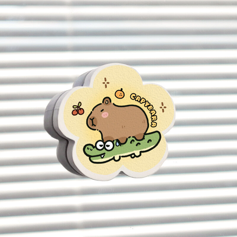 Магический инструмент для очистки зеркал с мультяшным дизайном для дома, губка для чистки смесителей в ванной, без остатков, магический очиститель для удаления накипи