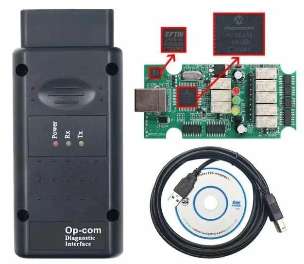 OPCOM V5 для Opel OP COM 1.70 обновление прошивки flash