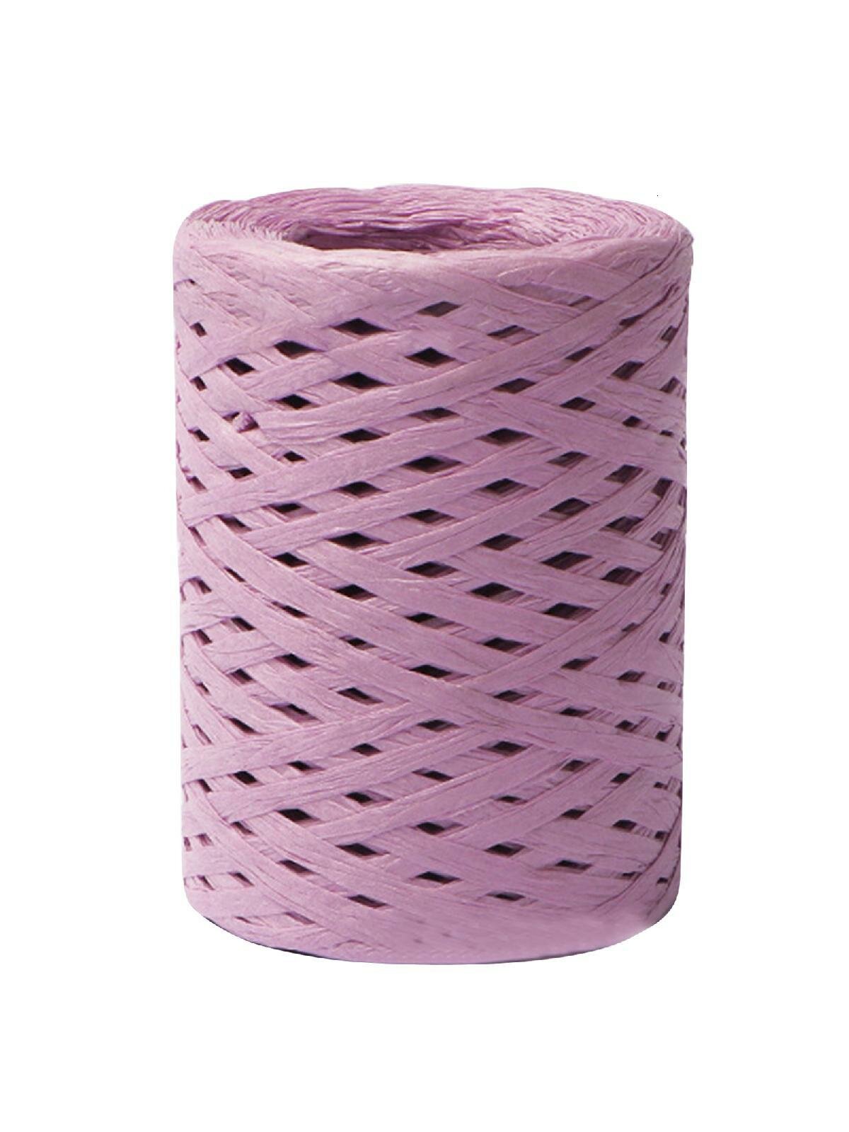 Рождественская рафия для поделок 150 м, Лавандовый