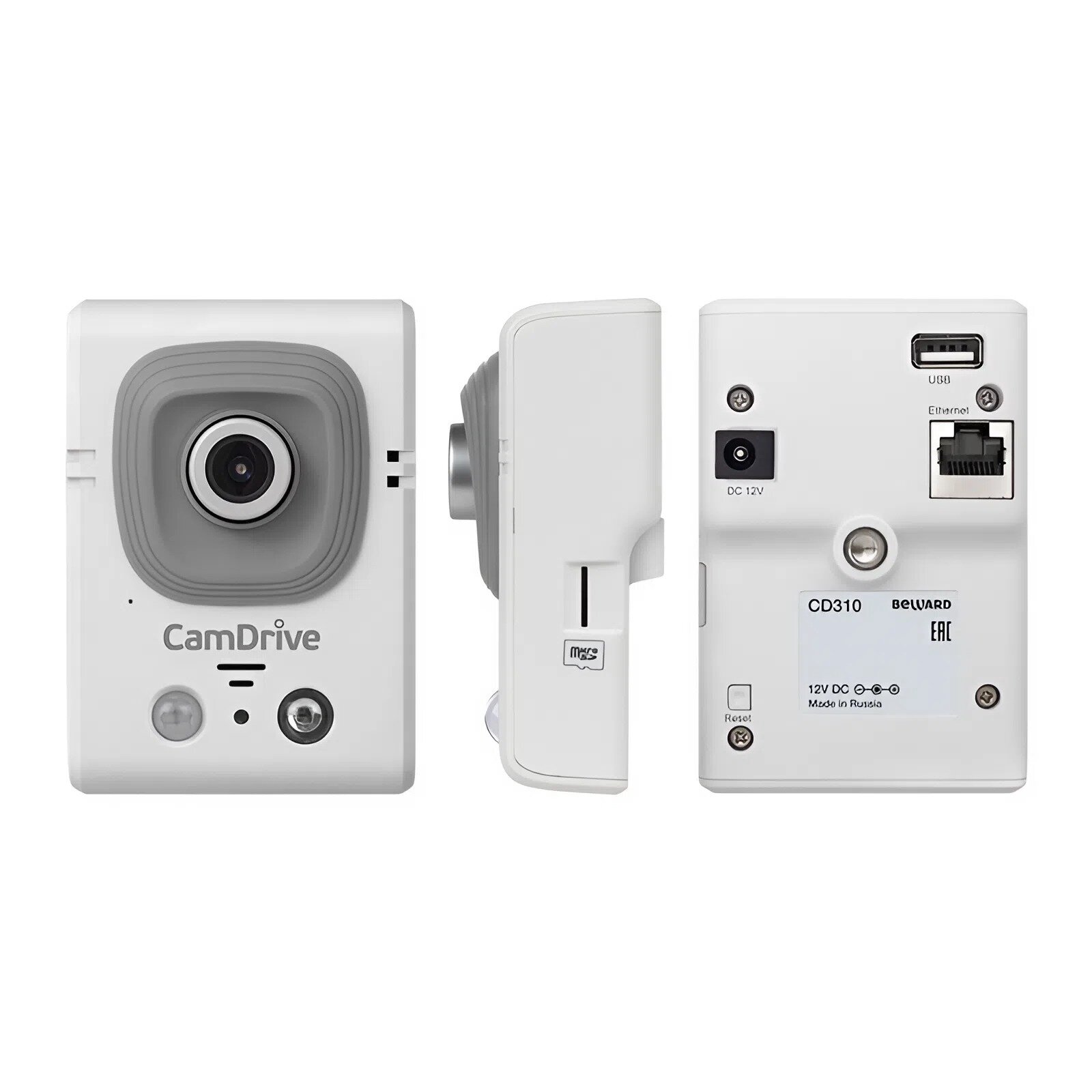 IP-камера Beward "CD310", фиксированная, внутренняя, пластик, 1 Мп