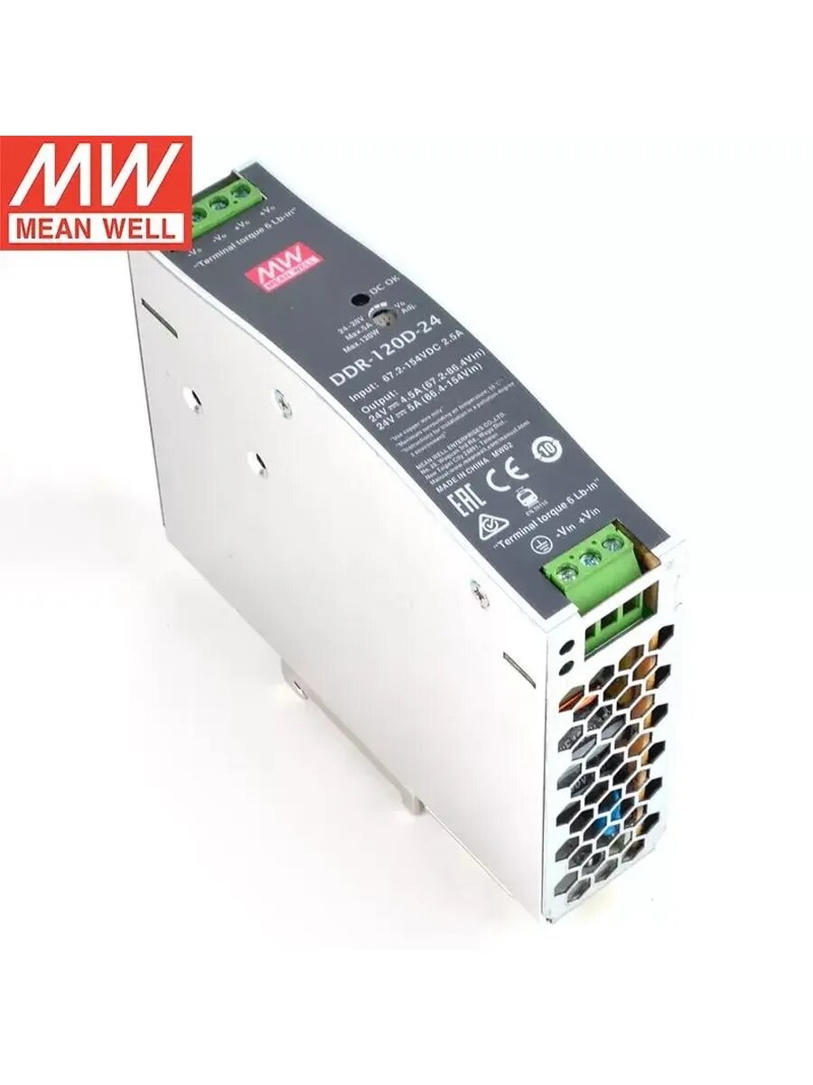 Преобразователь DC/DC Mean Well DDR-120D-24