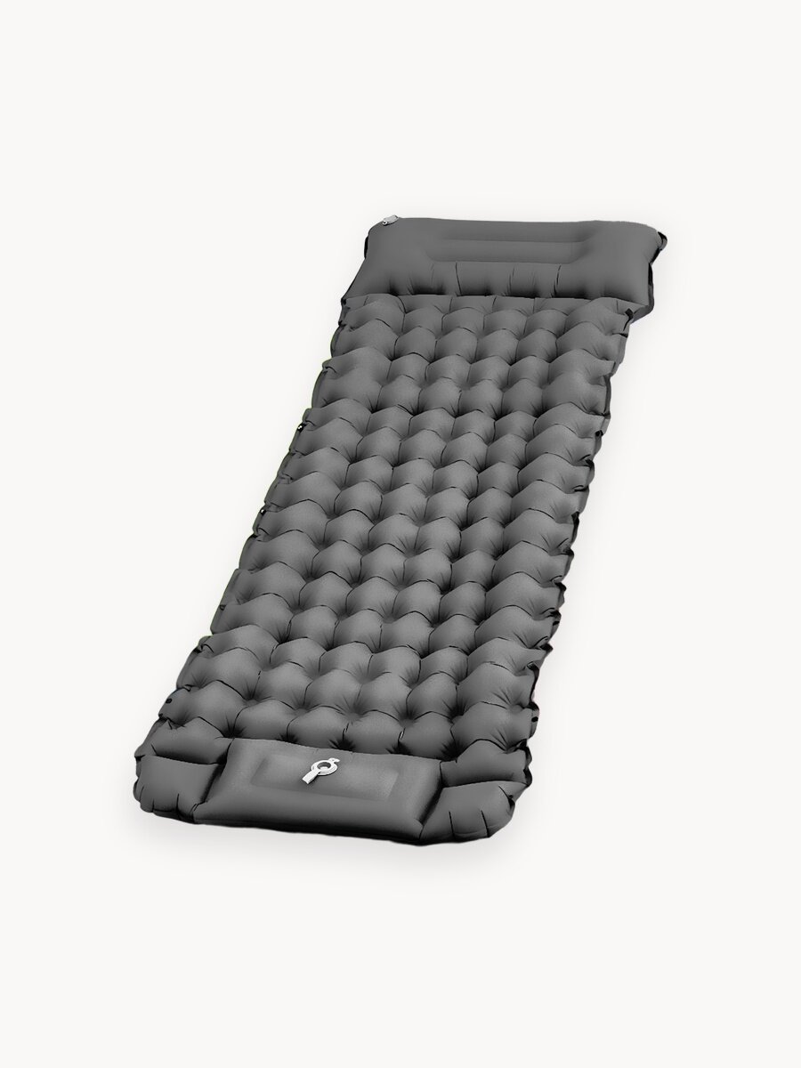 Коврик туристический Матрас самонадувающийся в палатку тактический складной DG travel, всесезонный