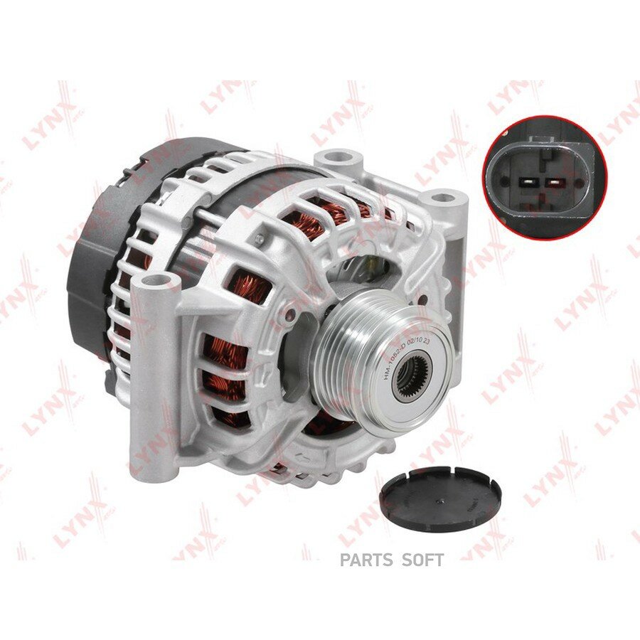 Генератор 150A CITROEN Jumper 2.2D 11>, PEUGEOT Boxer 2.2D 11>, FORD Transit 2.2D 11> (150A) от официального дистрибьютора, LYNXAUTO, артикул EA1176