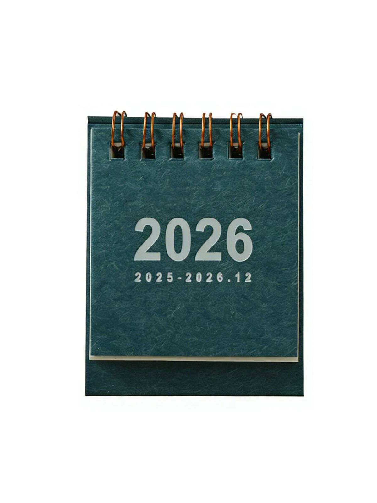 Настольный календарь 2026 на 18 месяцев с июля 2025 по декабрь 2026 для ежедневного планирования