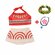 Костюм Моаны Disney, Size 80(9-18M), Красный, Style H