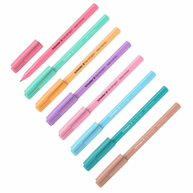 Ручка шариковая неавтомат. Schneider Tops505FLightPastel, мас, ас150520, 1258574