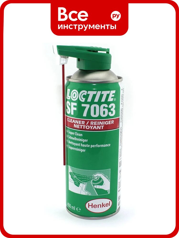 Быстродействующий очиститель Amperin спрей Loctite 7063, 400мл 107082