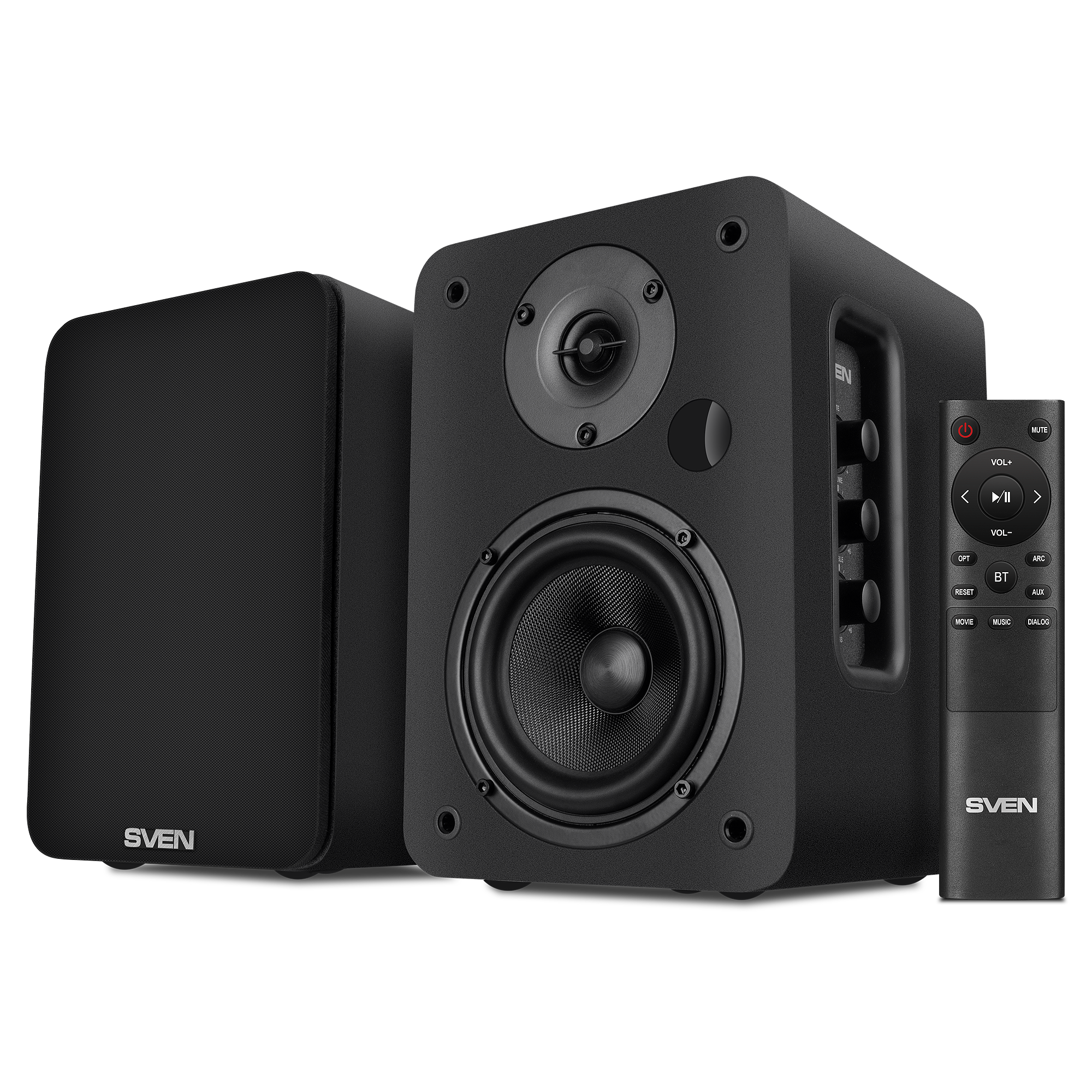 Колонки компьютерные АС SPS-830 2.0 черный 60Вт BT