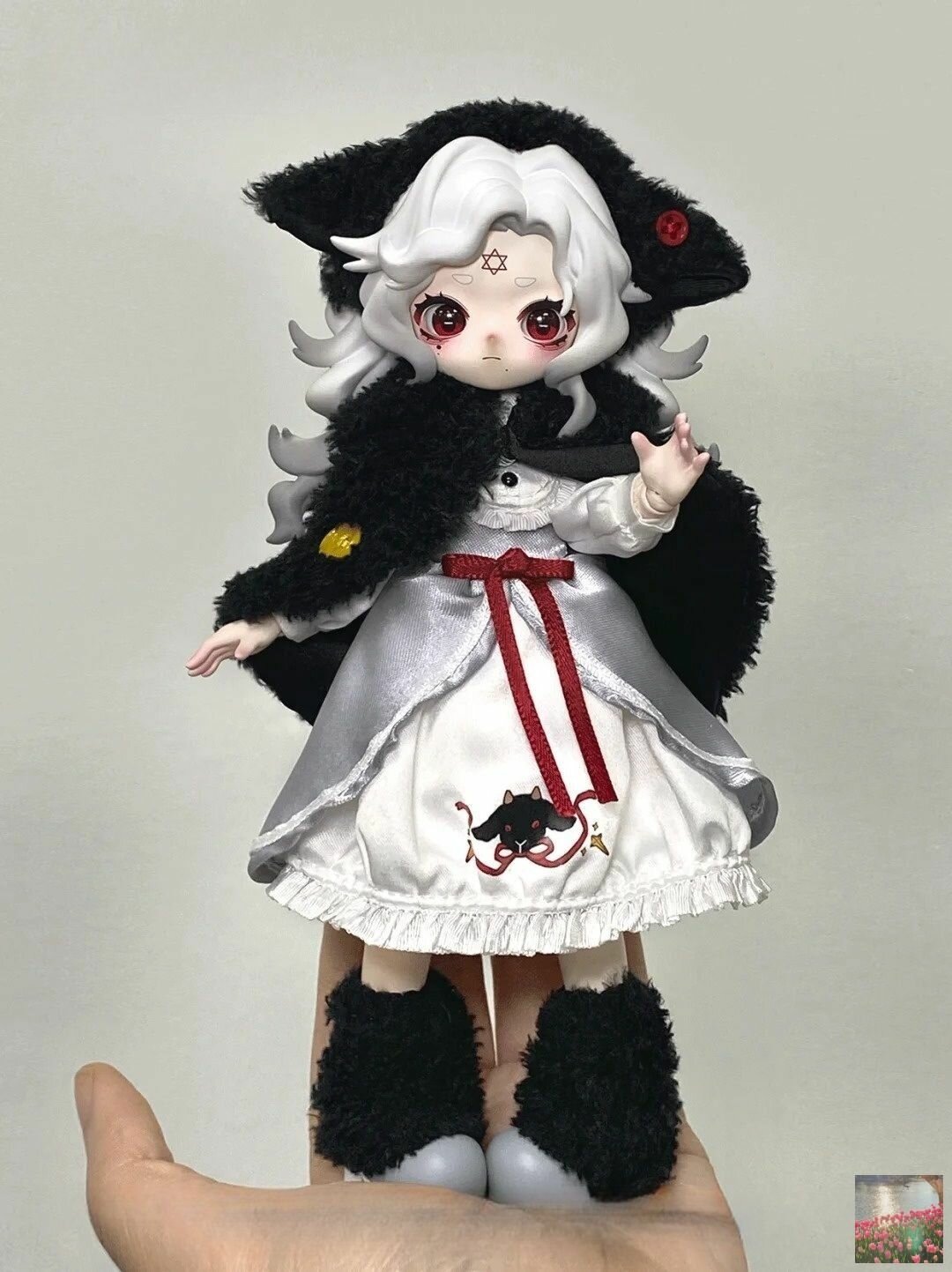 LEI-Doll 1/12 Кукла с шаровидными суставами BJD, (Nyssa),18.3cm, полный набор прически, одежды и аксессуаров, коллекционная, подарок для девочек