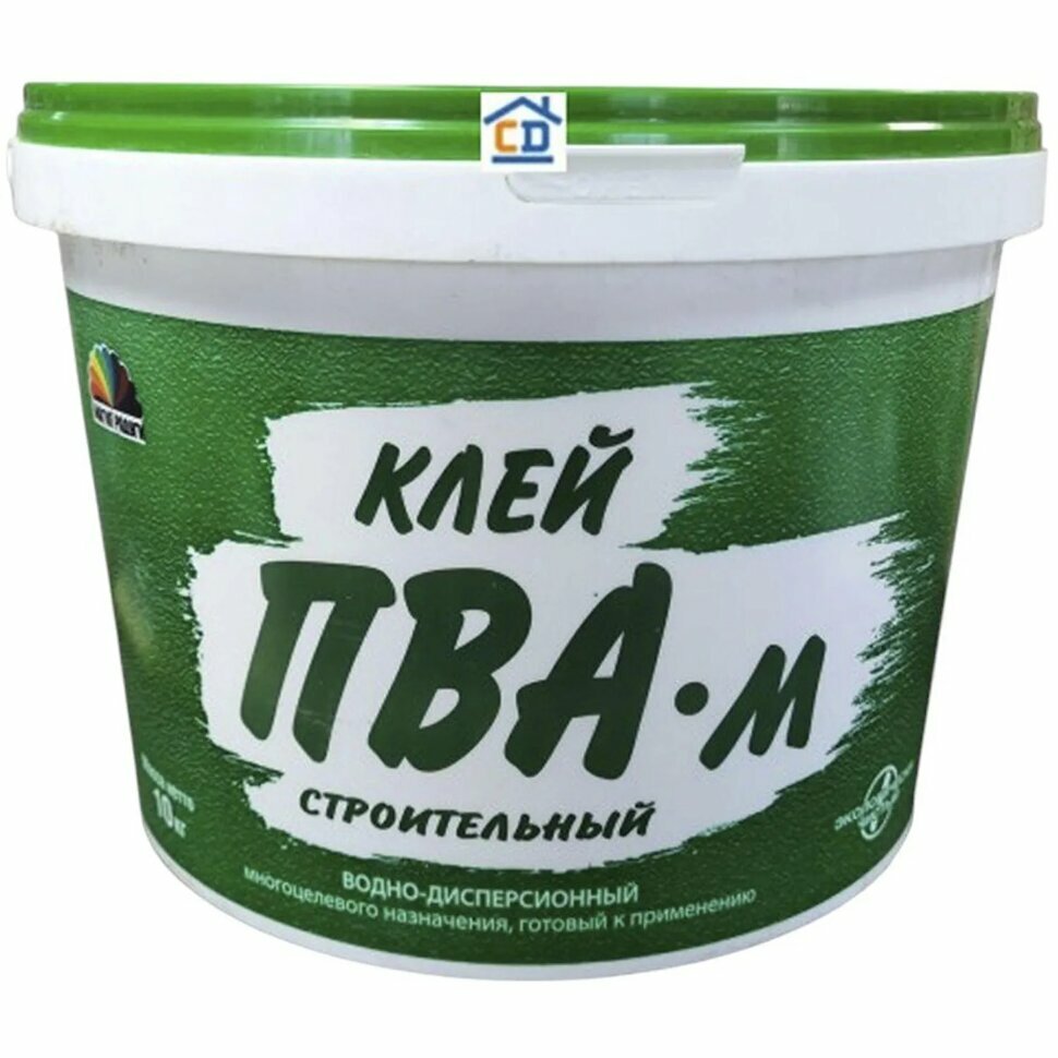 Клей ПВА строительный Магия Радуги 10 кг (4833), 2357077