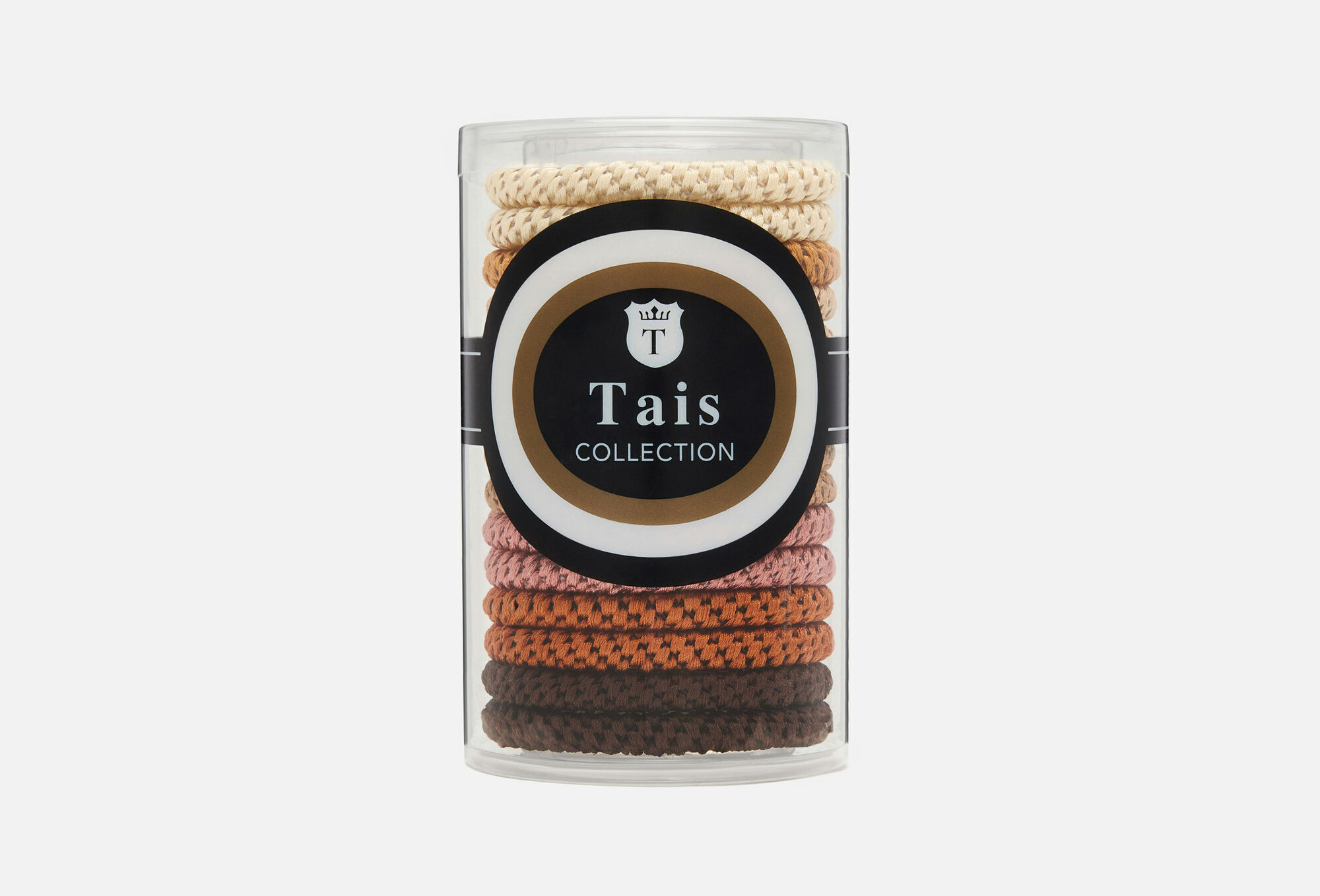 Набор резинок для волос TAIS NARK5, brown