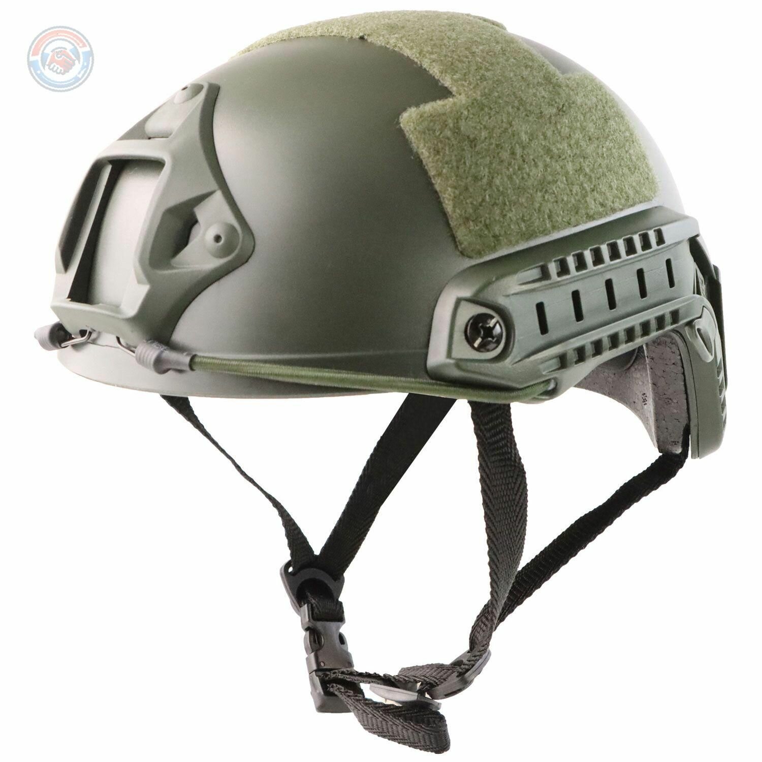 Тактический шлем для страйкбола с защитой от ударов, креплением для аксессуаров и удобной регулировкой