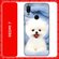 Чехол на Xiaomi Redmi 7 / Сяоми Редми 7 с принтом Белый пёсик
