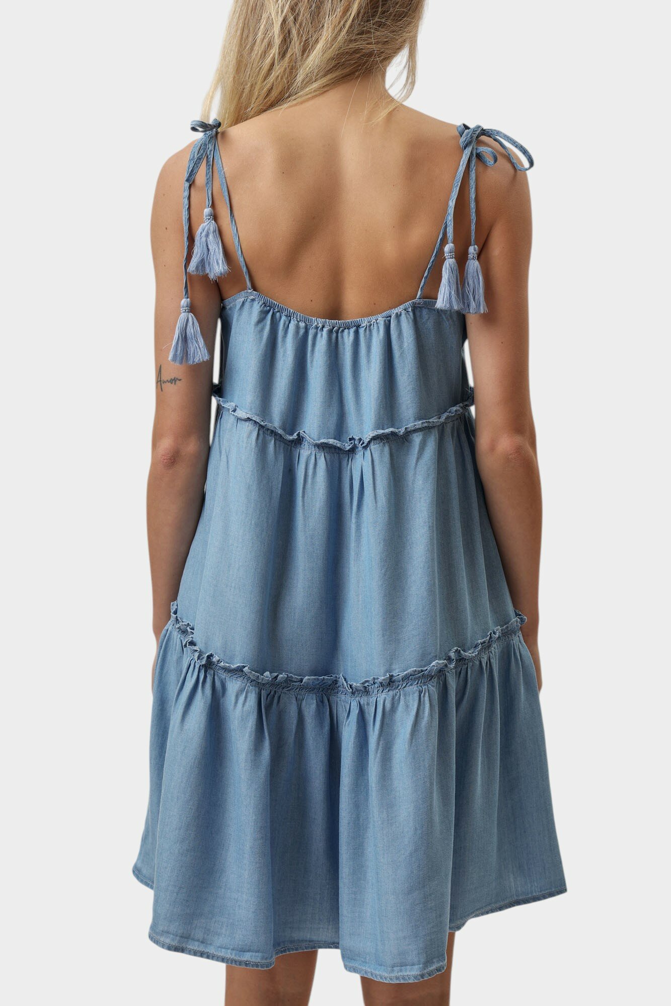 Платье Pepe Jeans, размер XS, синий — фото 1