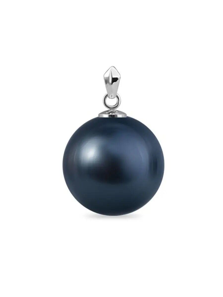 Подвеска, серебро, 925 проба, жемчуг