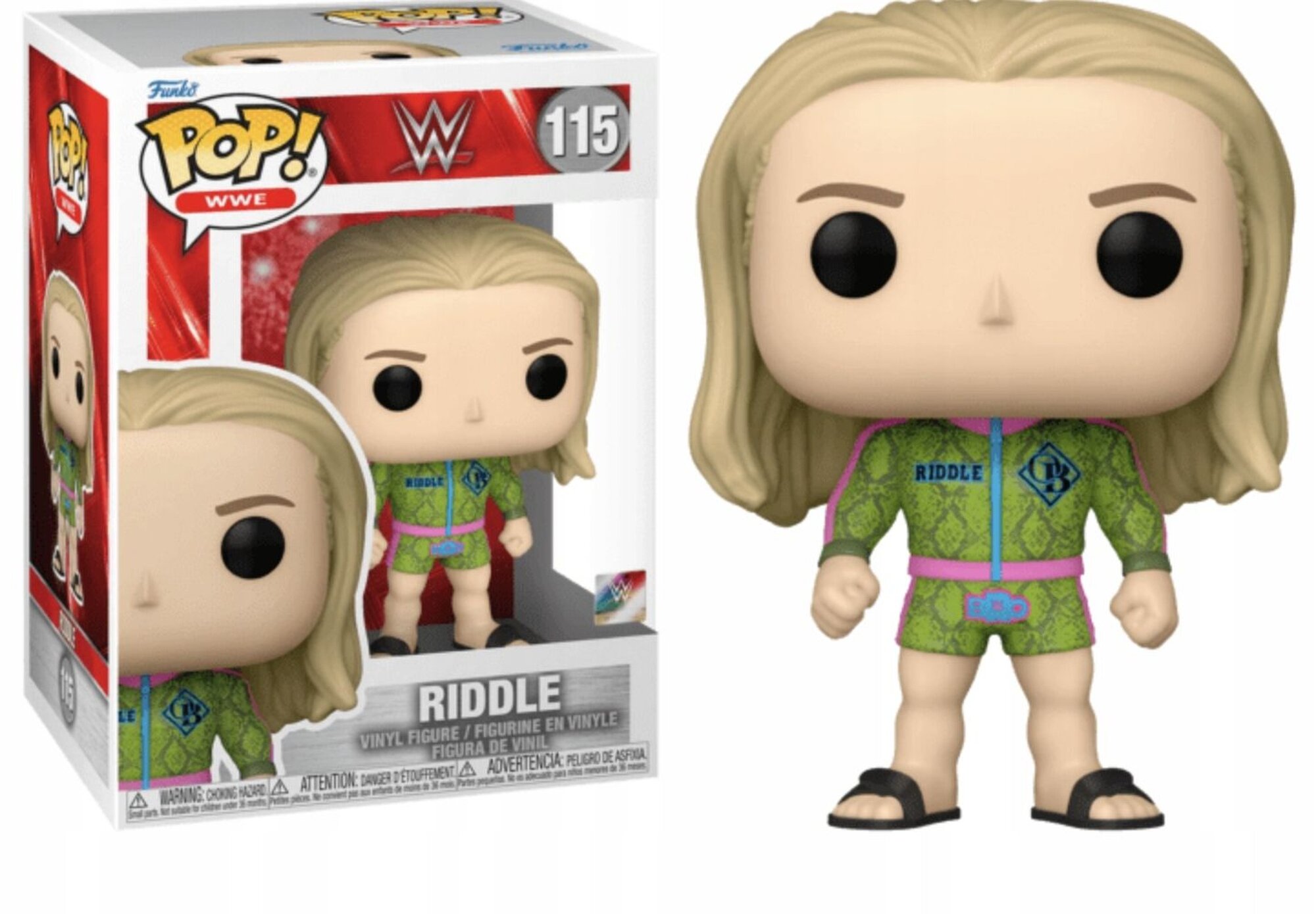 Фигурки Funko Pop WWE - Коллекционная фигурка Riddle - Фанко 115