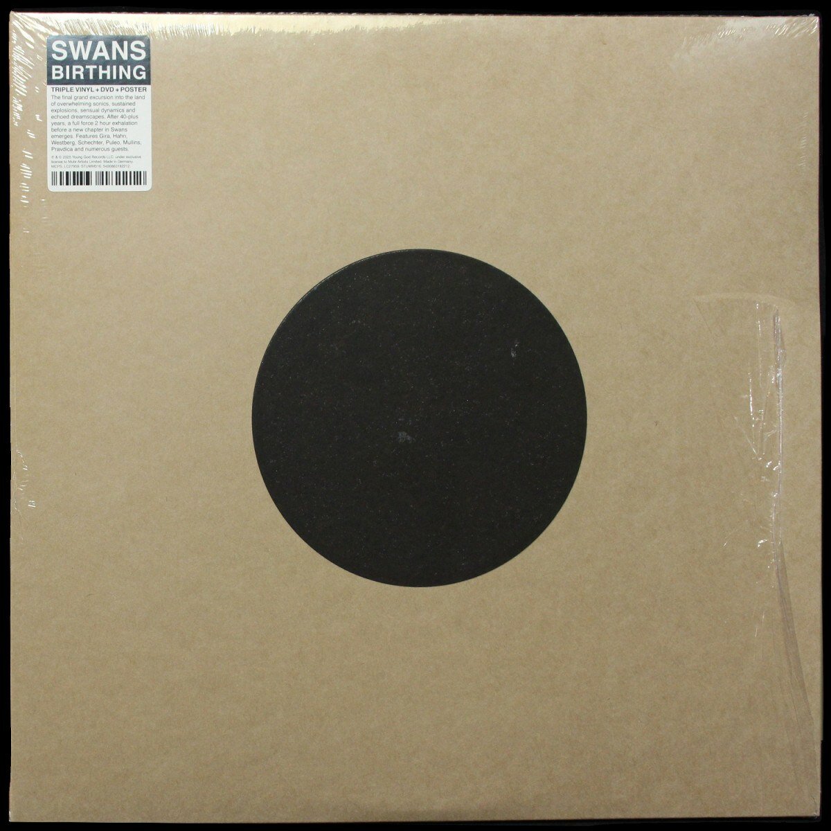 Виниловая пластинка Mute Swans – Birthing (3LP, DVD, + постер)