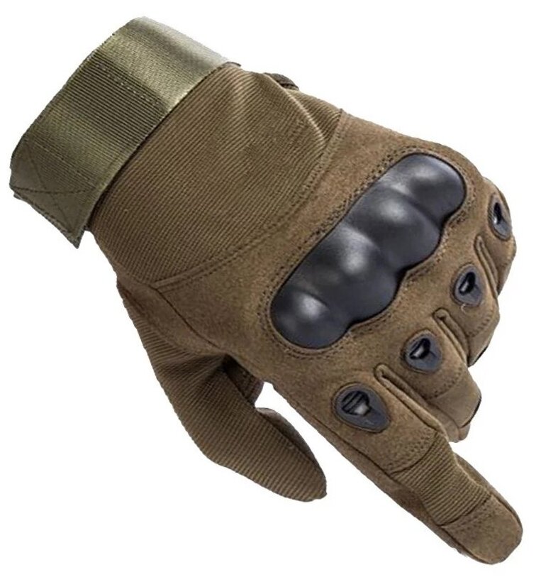 Перчатки тактические OKLAI / Перчатки для туризма охоты рыбалки вело мото, камуфляж