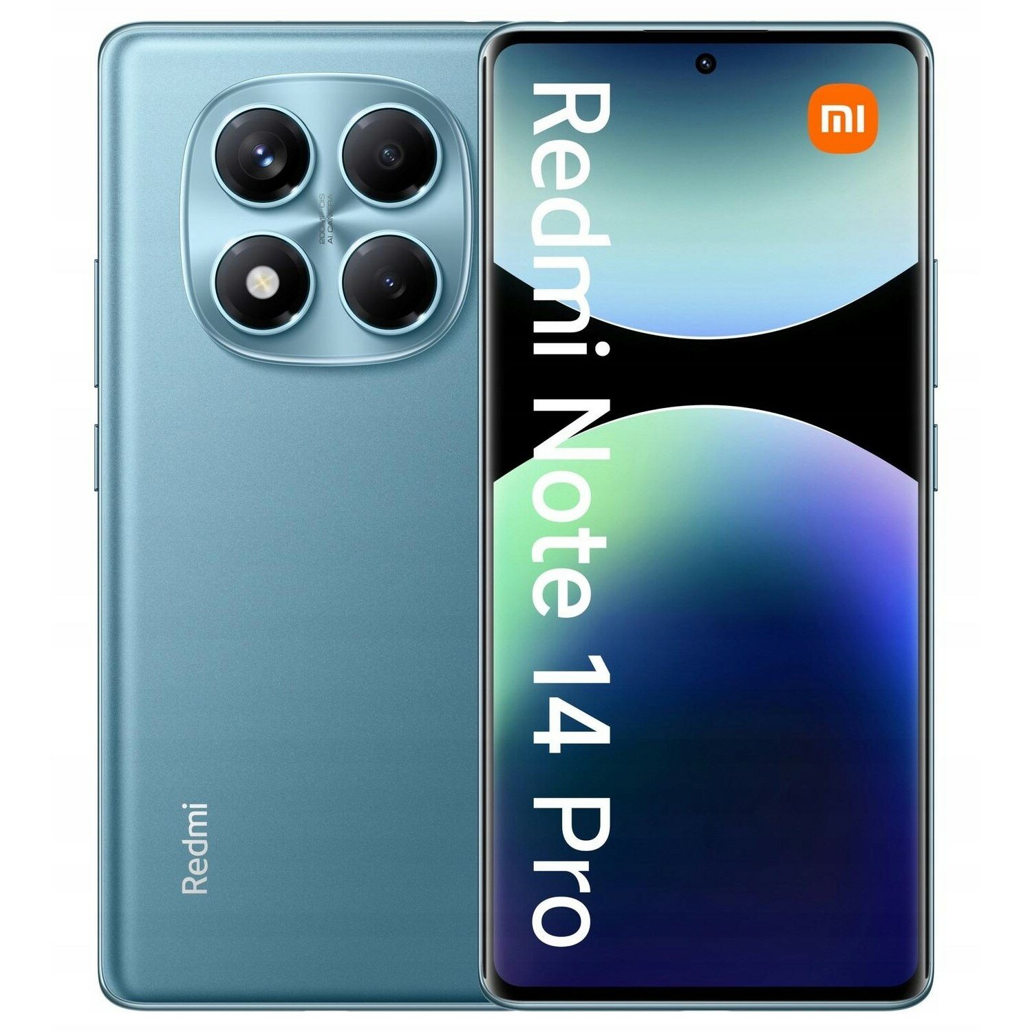Смартфон Xiaomi Redmi Note 14 Pro 4G 12/256 ГБ Ростест/ЕАС, NFC, Dual nano SIM, голубой