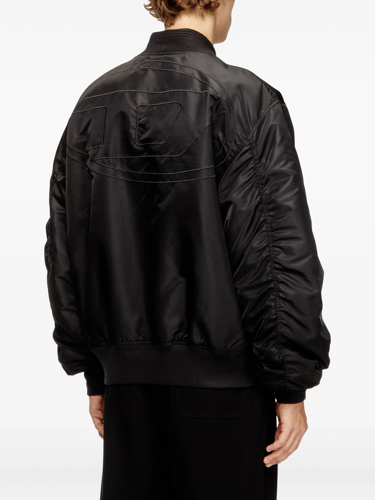 Куртка DIESEL, размер 46 EU, black/black — фото 1