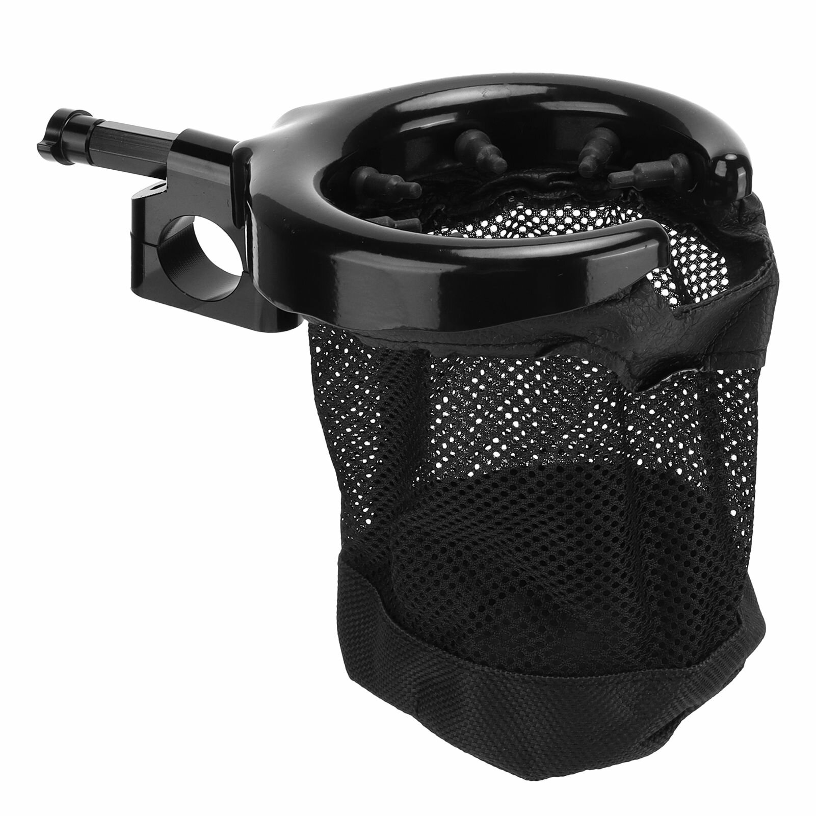 Держатель для бутылки, алюминиевый, 25 мм, черный