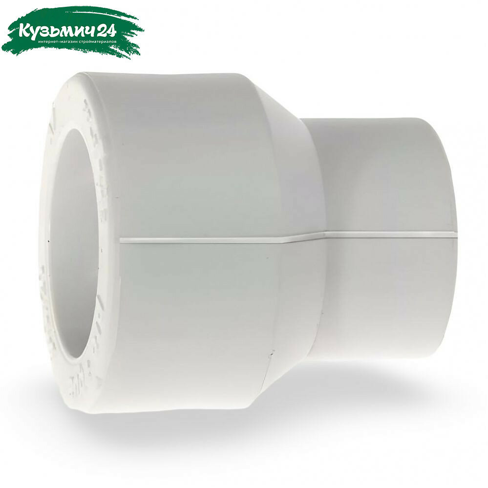 Муфта полипропиленовая Pro Aqua PA12516P 32х25 мм, ВР-НР, переходная, белая