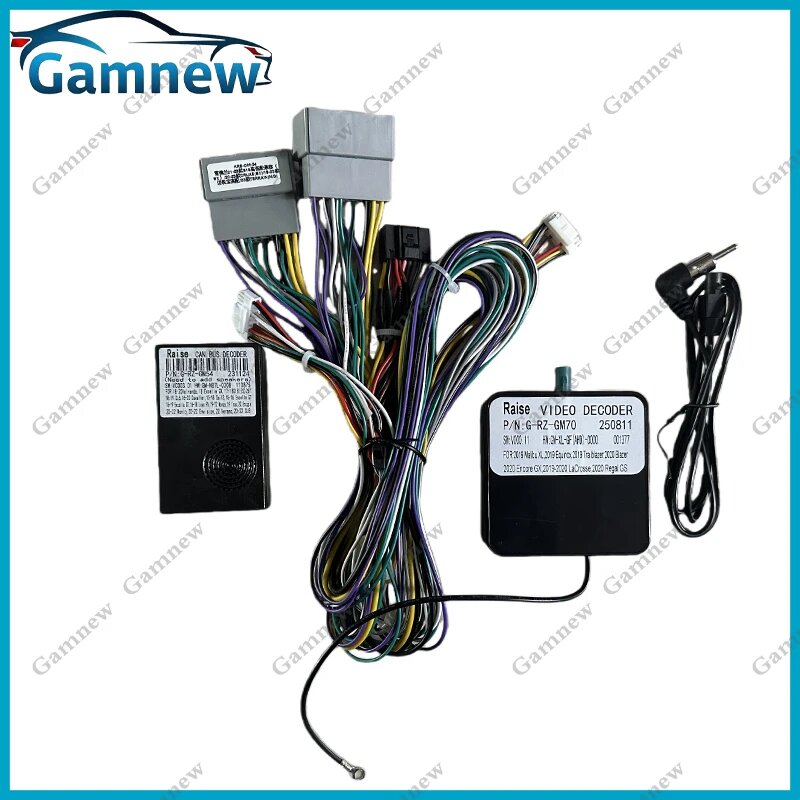 Автомобильный кабель LVDS к CVBS видеодекодер для Chevrolet S10 Malibu XL Regal GS LaCross Trailblazer Cruze Equinox Encore Blazer GX