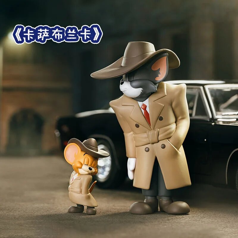 Фигурки Tom and Jerry, детектив, без коробки