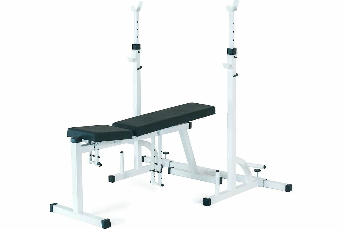 Атлетическая скамья Пионер ДСК со стойками под штангу