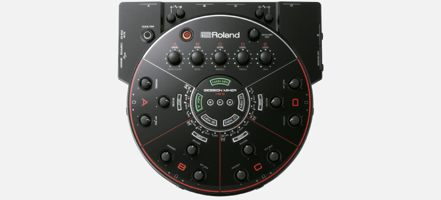 ROLAND HS-5 - микшерный пульт для бесшумных репетиций