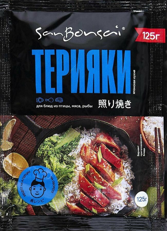 Соус SANBONSAI для приготовления Терияки (Россия) 125г
