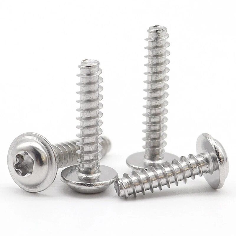 Torx саморезы с шайбой М2-М5 нержавеющая сталь 304 M3x16mm-50pcs